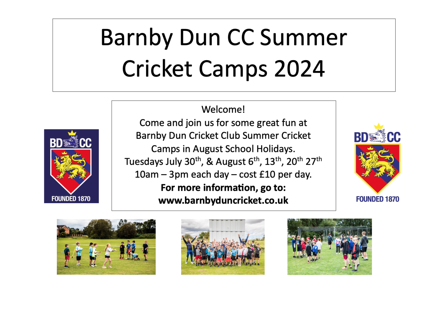 Home - Barnby Dun Cricket Club